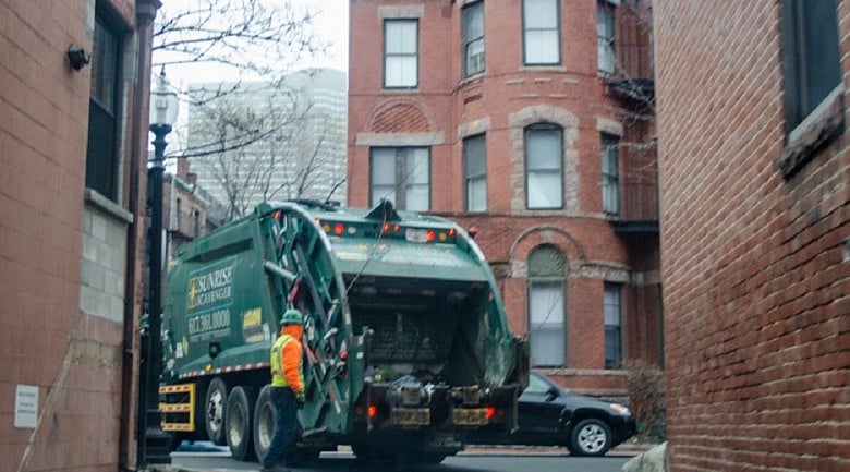 Where does Boston's trash go?